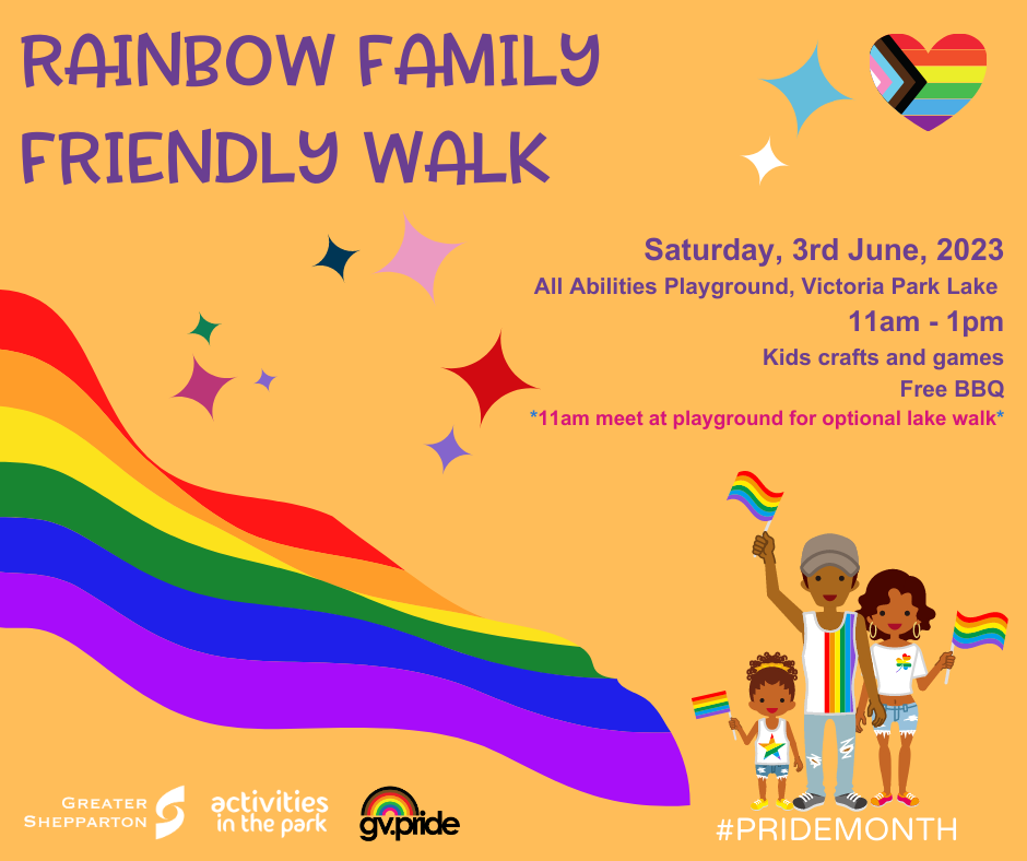 Rainbow Family Friendly Walk | Shepparton & Goulburn Valley