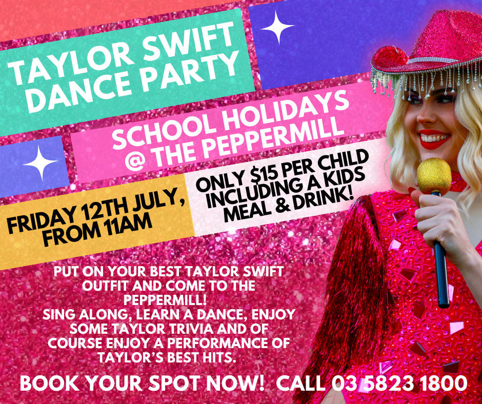 Taylor Swift Dance Party | Shepparton & Goulburn Valley