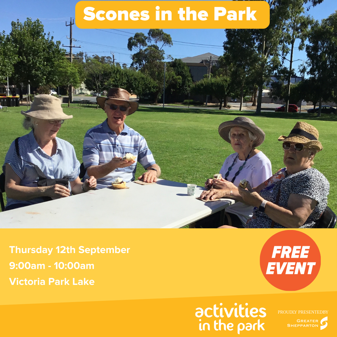 Scones in the Park | Shepparton & Goulburn Valley