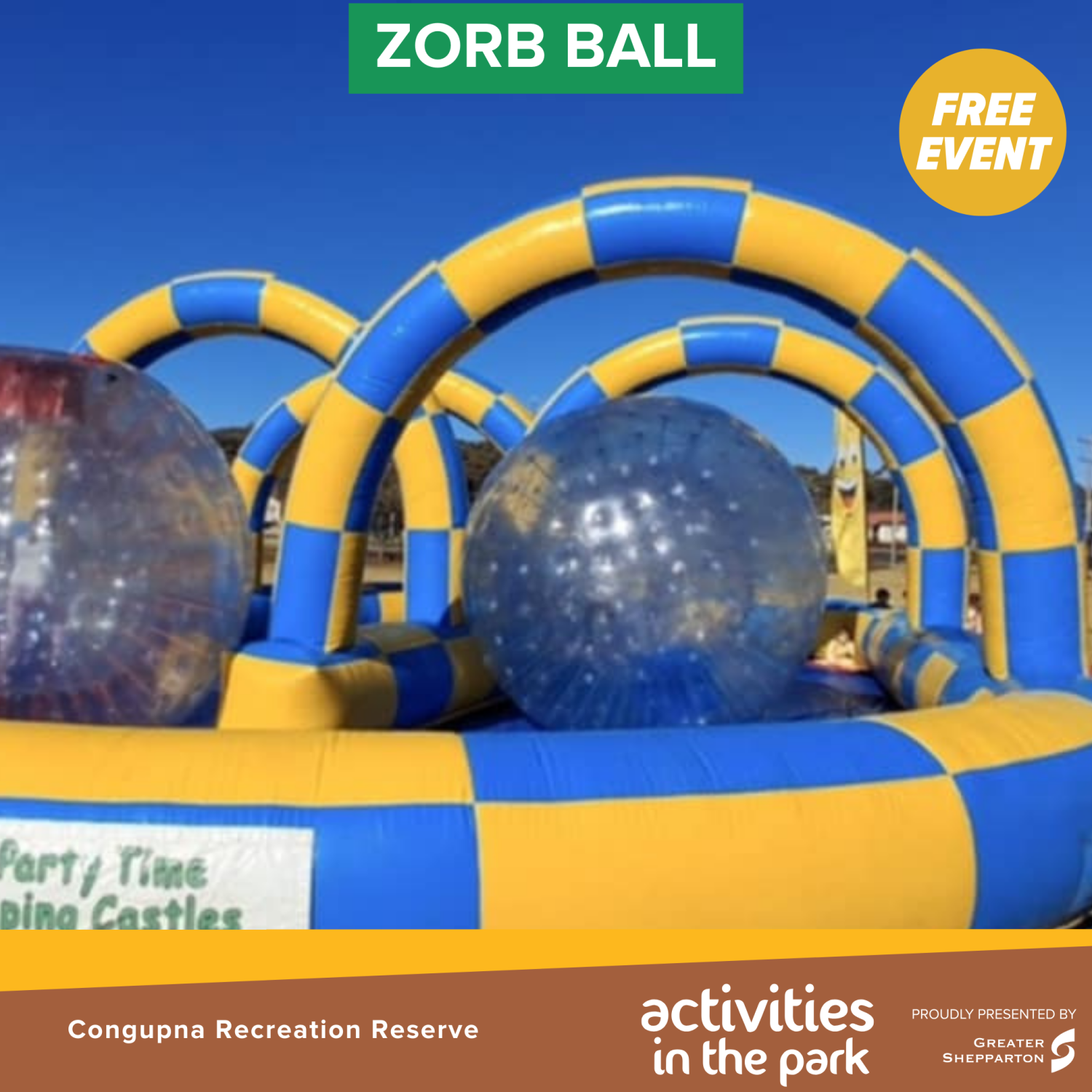 Zorb Ball Fun | Shepparton & Goulburn Valley